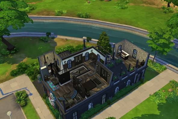 Dark Flower 20x15 - The Sims 4 Rooms / Lots - CurseForge