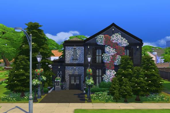 Dark Flower 30x20 - The Sims 4 Rooms / Lots - CurseForge