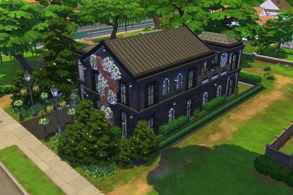 Dark Flower 30x20 - The Sims 4 Rooms / Lots - CurseForge