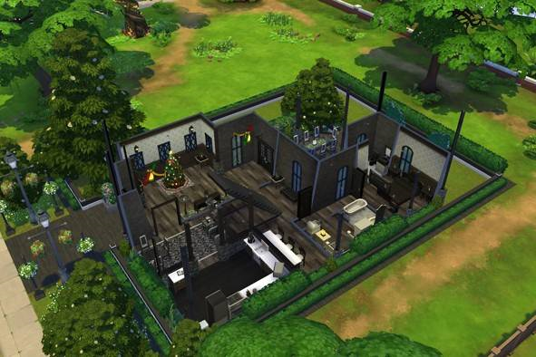 Dark Flower 30x20 - The Sims 4 Rooms / Lots - CurseForge