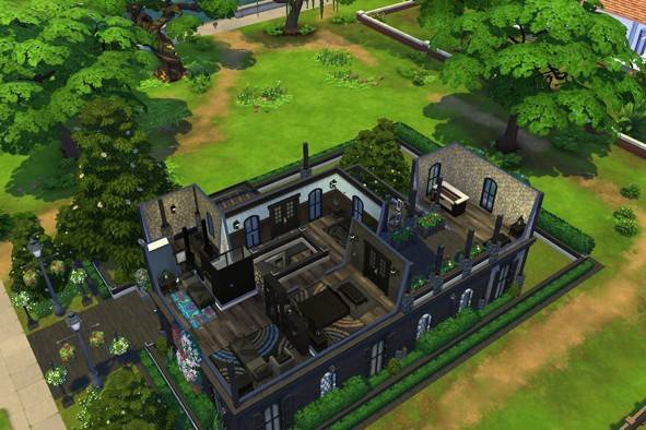 Dark Flower 30x20 - The Sims 4 Rooms / Lots - CurseForge