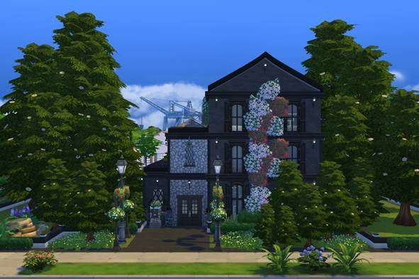 Dark Flower 40x30 - The Sims 4 Rooms / Lots - CurseForge