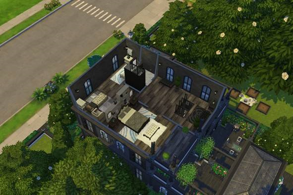 Dark Flower 40x30 - The Sims 4 Rooms / Lots - CurseForge