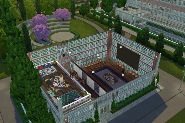 Cali Auditorium - The Sims 4 Rooms / Lots - CurseForge