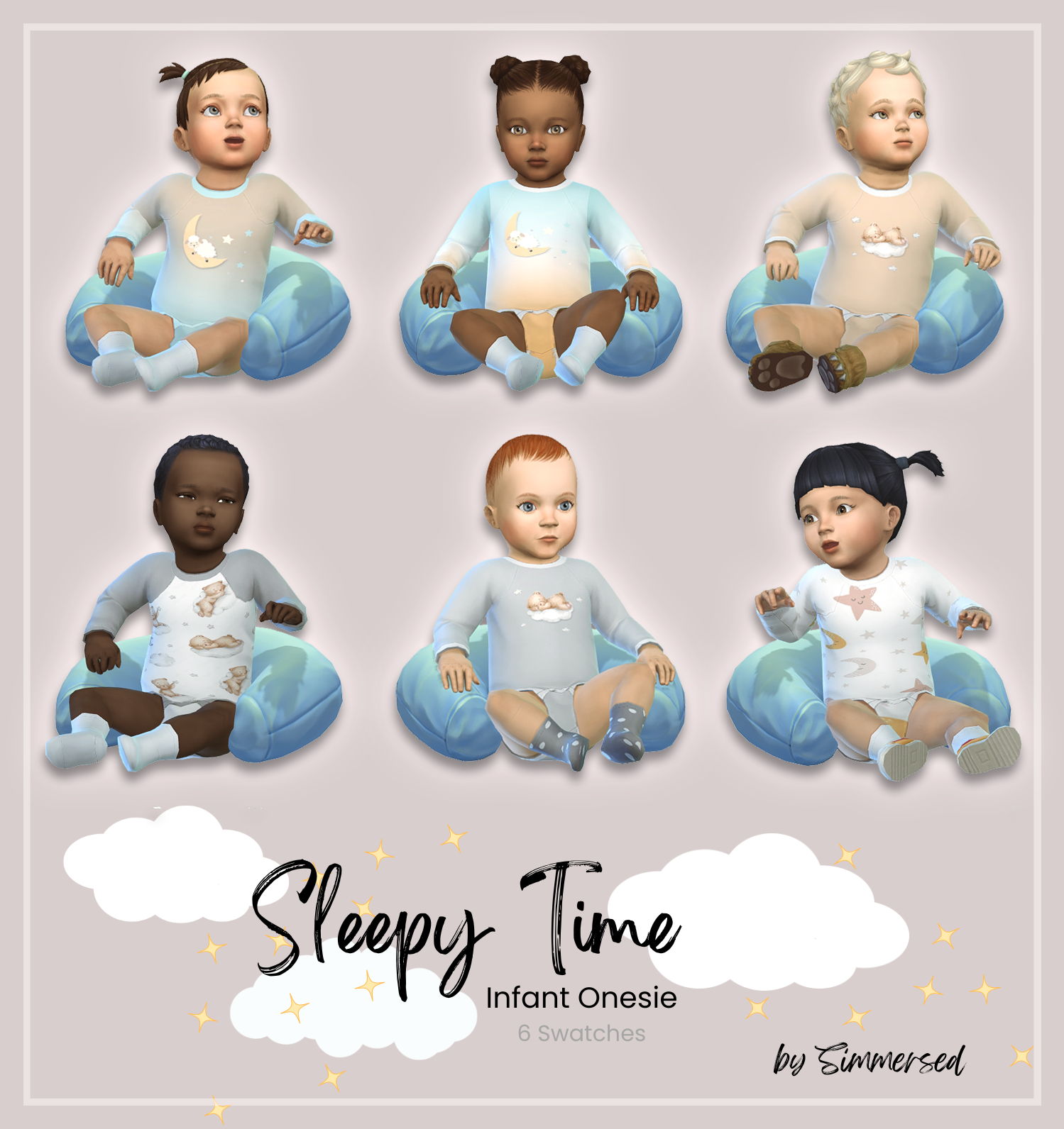 Sleepy Time Infant Onesie - The Sims 4 Create a Sim - CurseForge