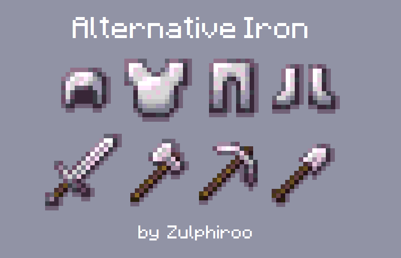 Alternative Iron Items - Minecraft Resource Packs - CurseForge