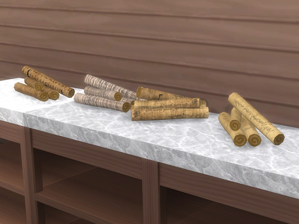 Parmenidh scrolls - The Sims 4 Build / Buy - CurseForge
