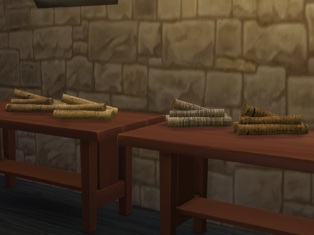 Pseftia Papyrus scrolls - The Sims 4 Build / Buy - CurseForge