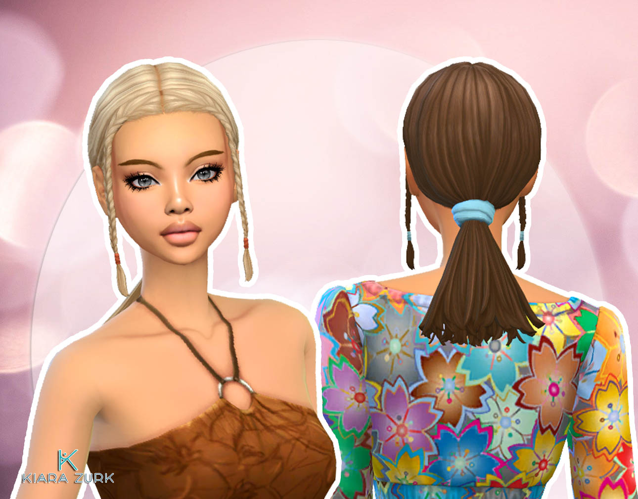 Kendra Ponytail - Gallery - The Sims 4 Create a Sim - CurseForge