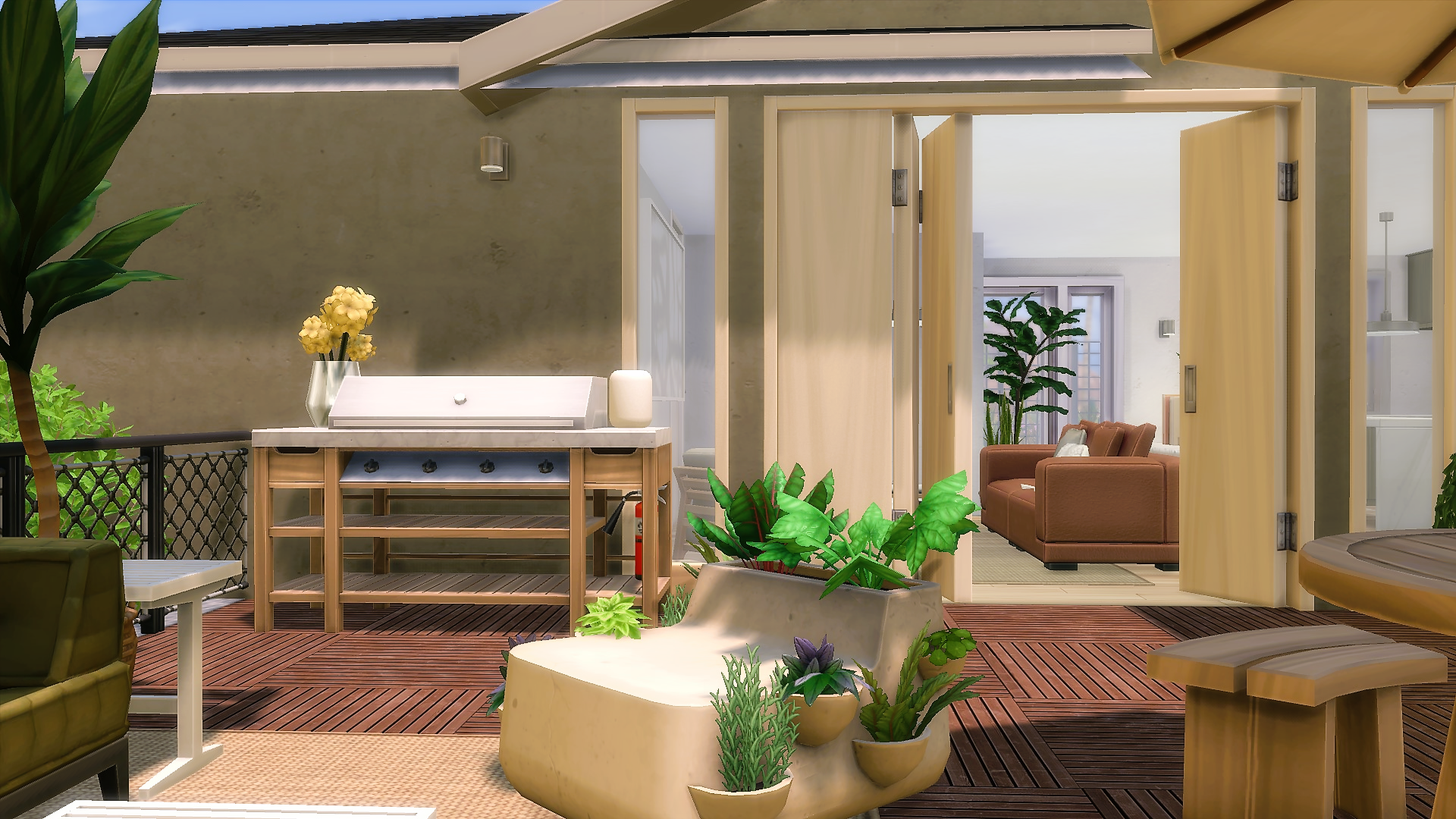 Minimal - The Deck/Backyard - Gallery - The Sims 4 Rooms / Lots ...