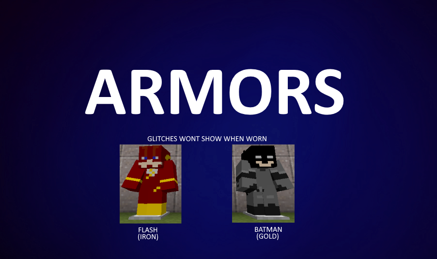 Batman & Flash Texture Pack - Minecraft Resource Packs - CurseForge