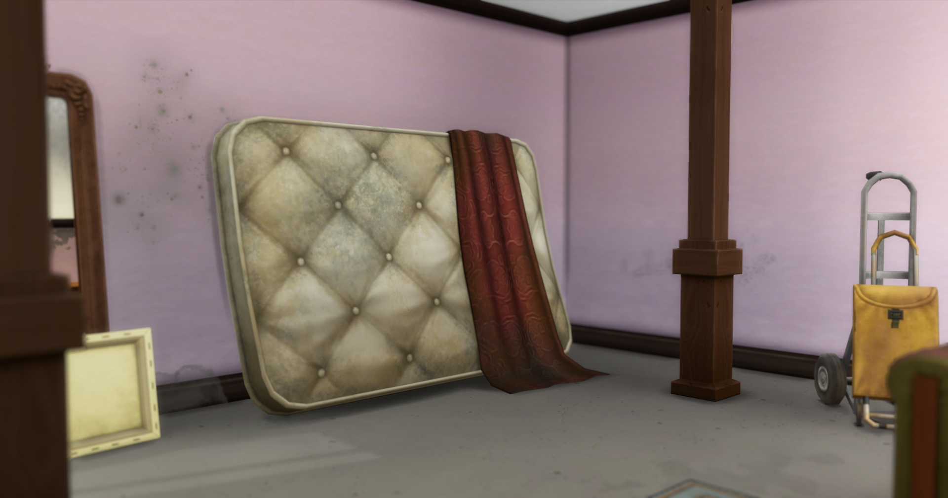 Disassembled Heart Bed's Mattress - The Sims 4 Build / Buy - CurseForge
