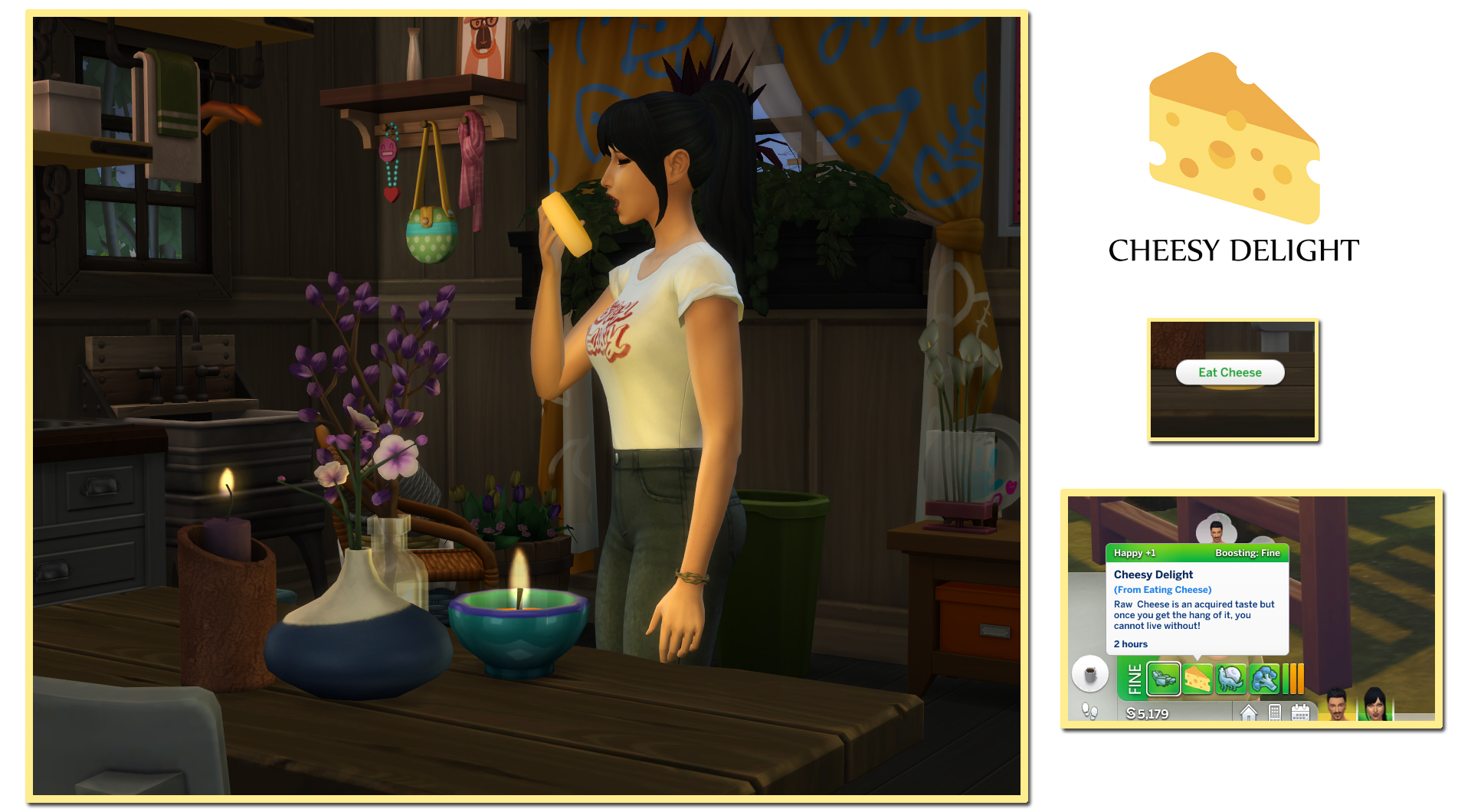 Harvestable Cheese - The Sims 4 Mods - CurseForge