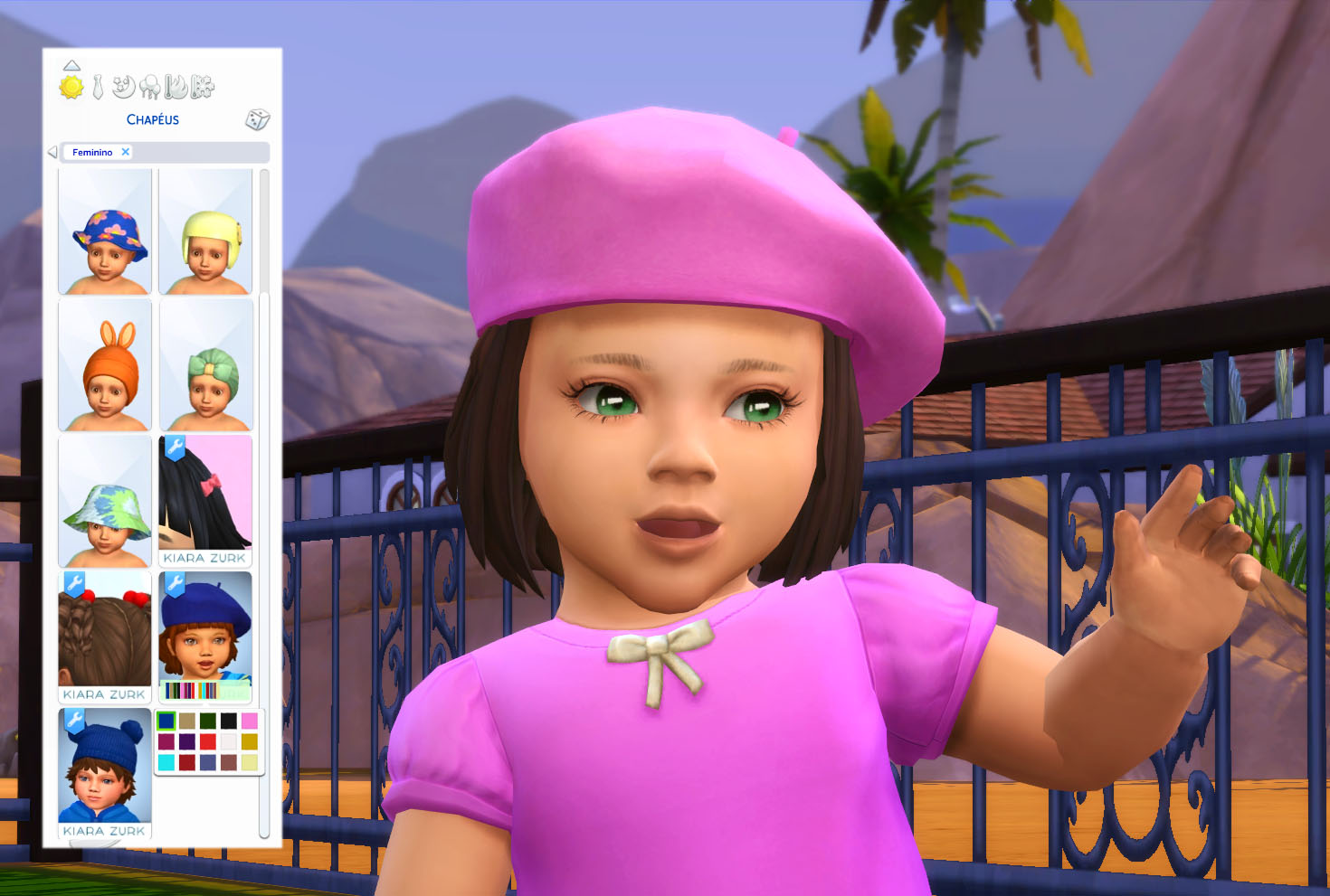 Beret Critic for Infants - The Sims 4 Create a Sim - CurseForge