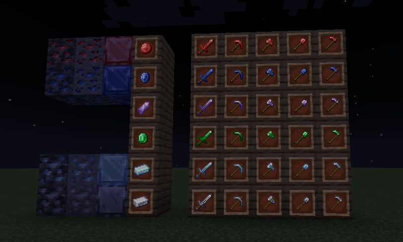 Minerals Plus New Minerals Minecraft Mods Curseforge