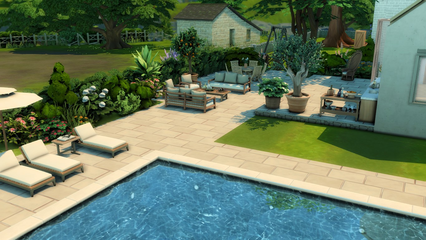 BIG Renovated Family Farmhouse - The Sims 4 Rooms / Lots - CurseForge