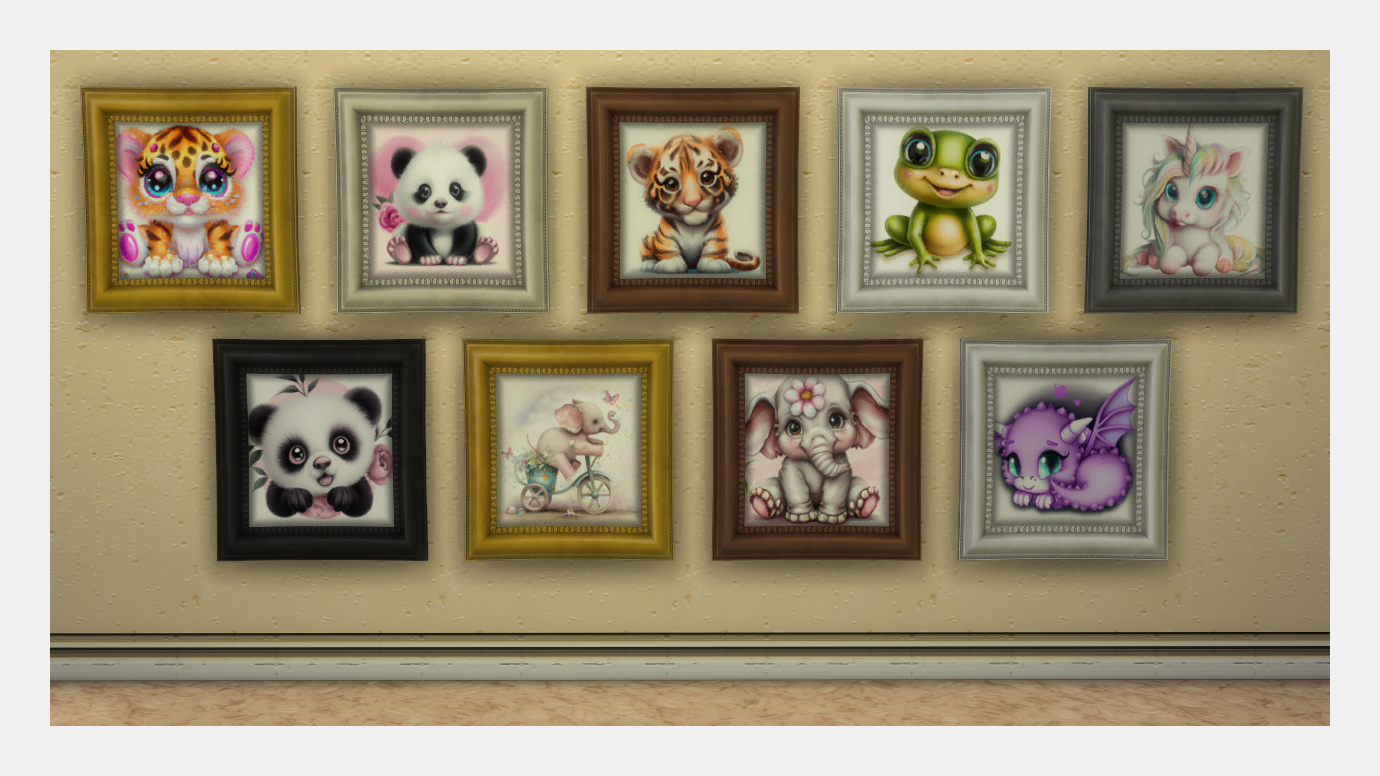Cutie Patootie Paintings - The Sims 4 Build / Buy - CurseForge