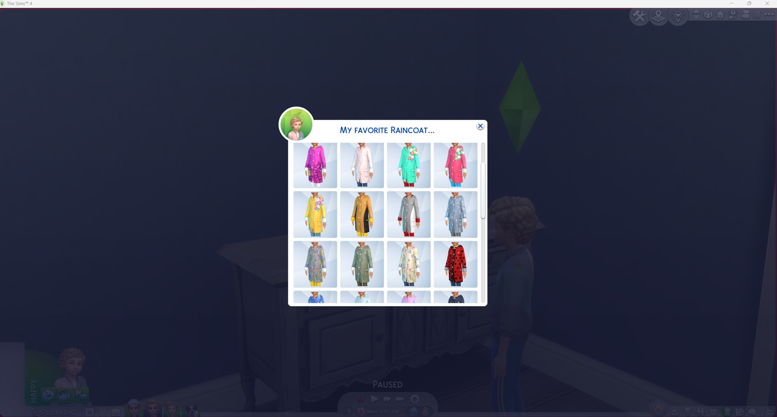 My favorite Raincoat - The Sims 4 Mods - CurseForge