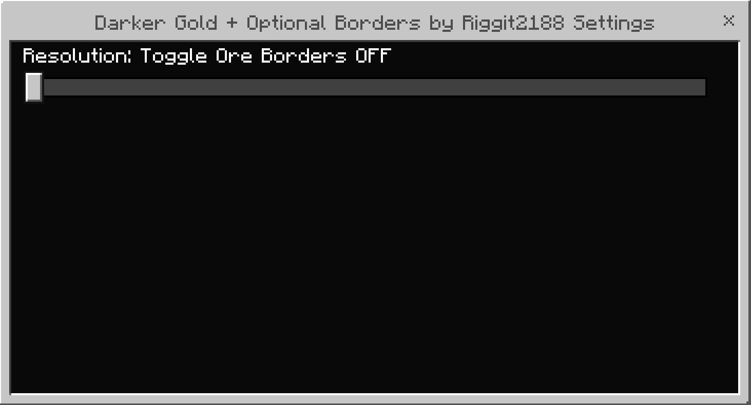 Darker Gold + Optional Ore Borders - Minecraft Bedrock Addons - CurseForge