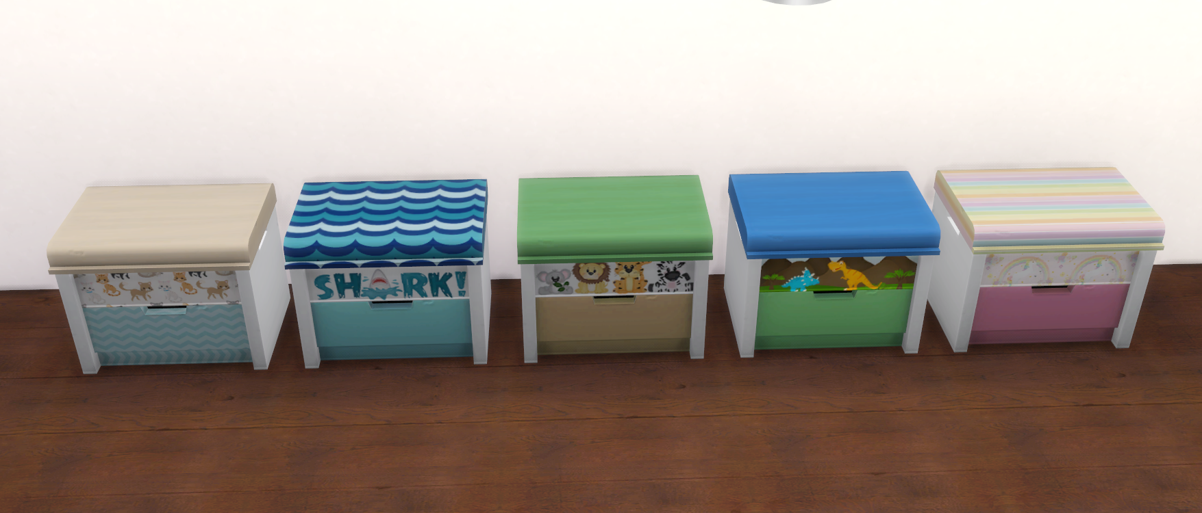 Base Game Toy Box in Fun Patterns - Gallery - The Sims 4 Build / Buy ...