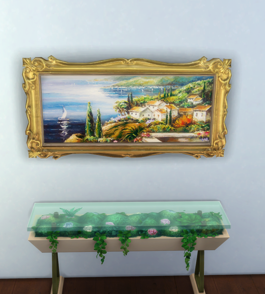 Large Landscape Oil Paintings - The Sims 4 Build / Buy - CurseForge