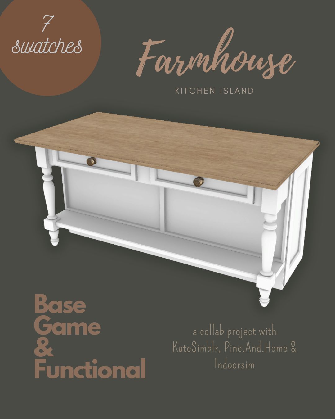 Sims4Luxury - Farmhouse Kitchen - The Sims 4 Build / Buy - CurseForge