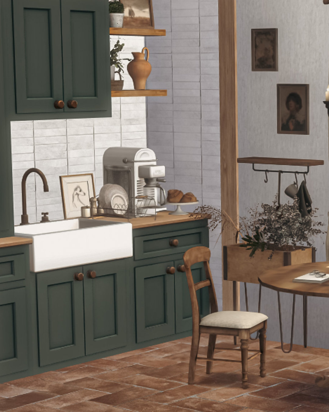 Sims4Luxury - Farmhouse Kitchen - The Sims 4 Build / Buy - CurseForge