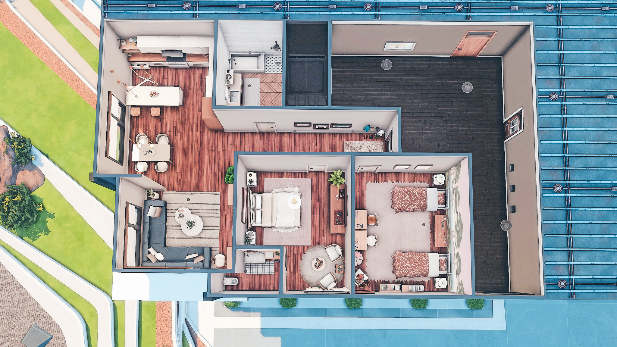 Cozy Family Apartment - The Sims 4 Rooms / Lots - CurseForge