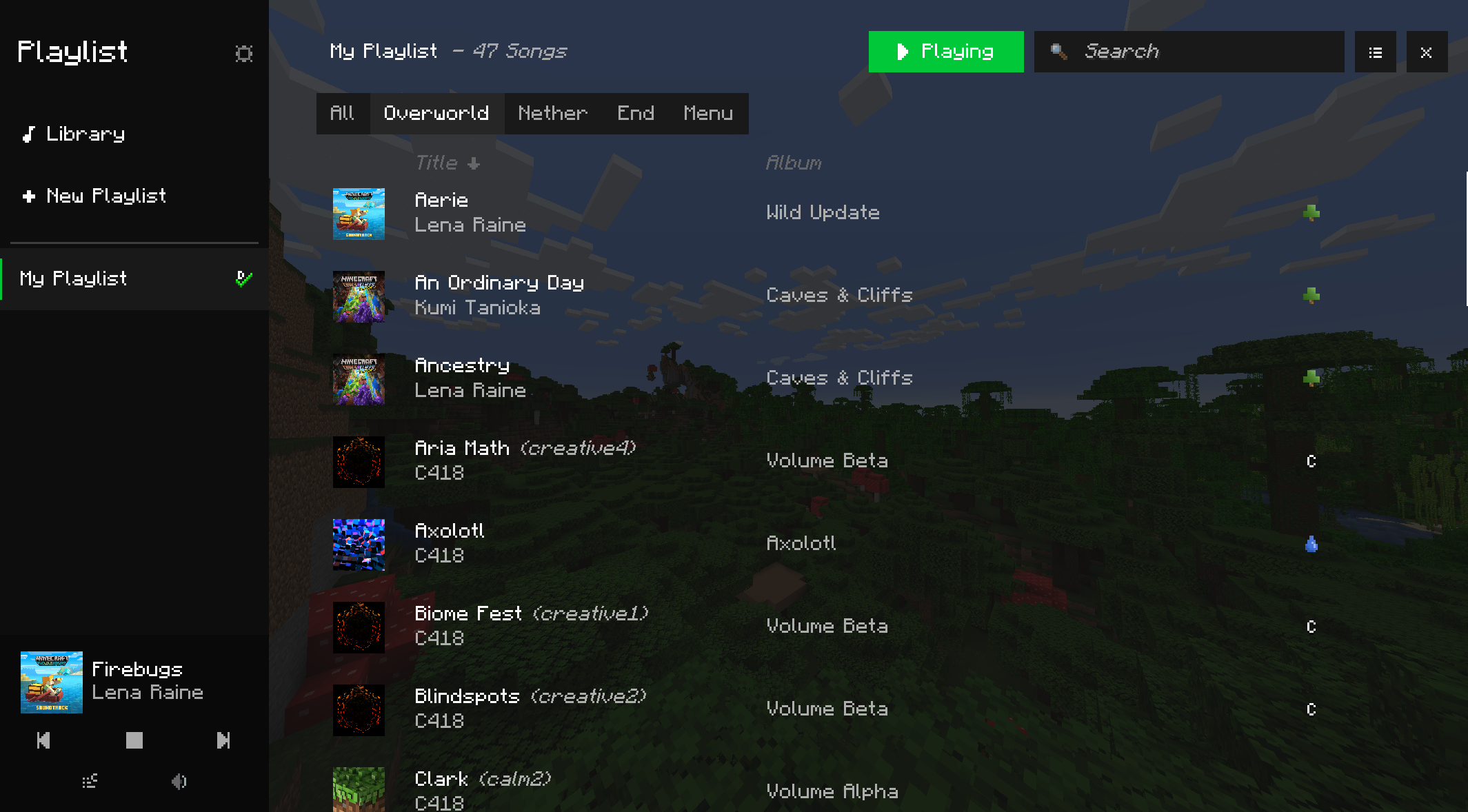Playlist - Minecraft Mods - CurseForge