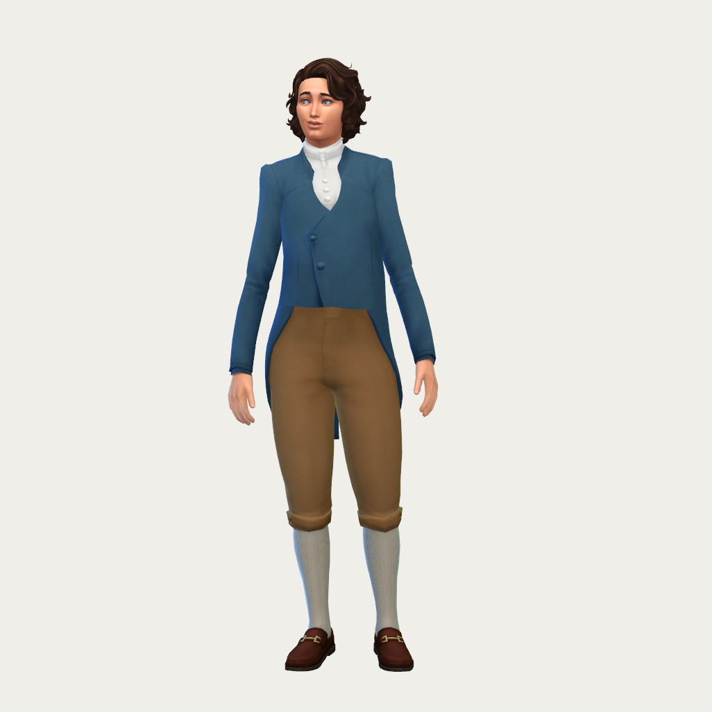Collins Regency Outfit - The Sims 4 Create a Sim - CurseForge
