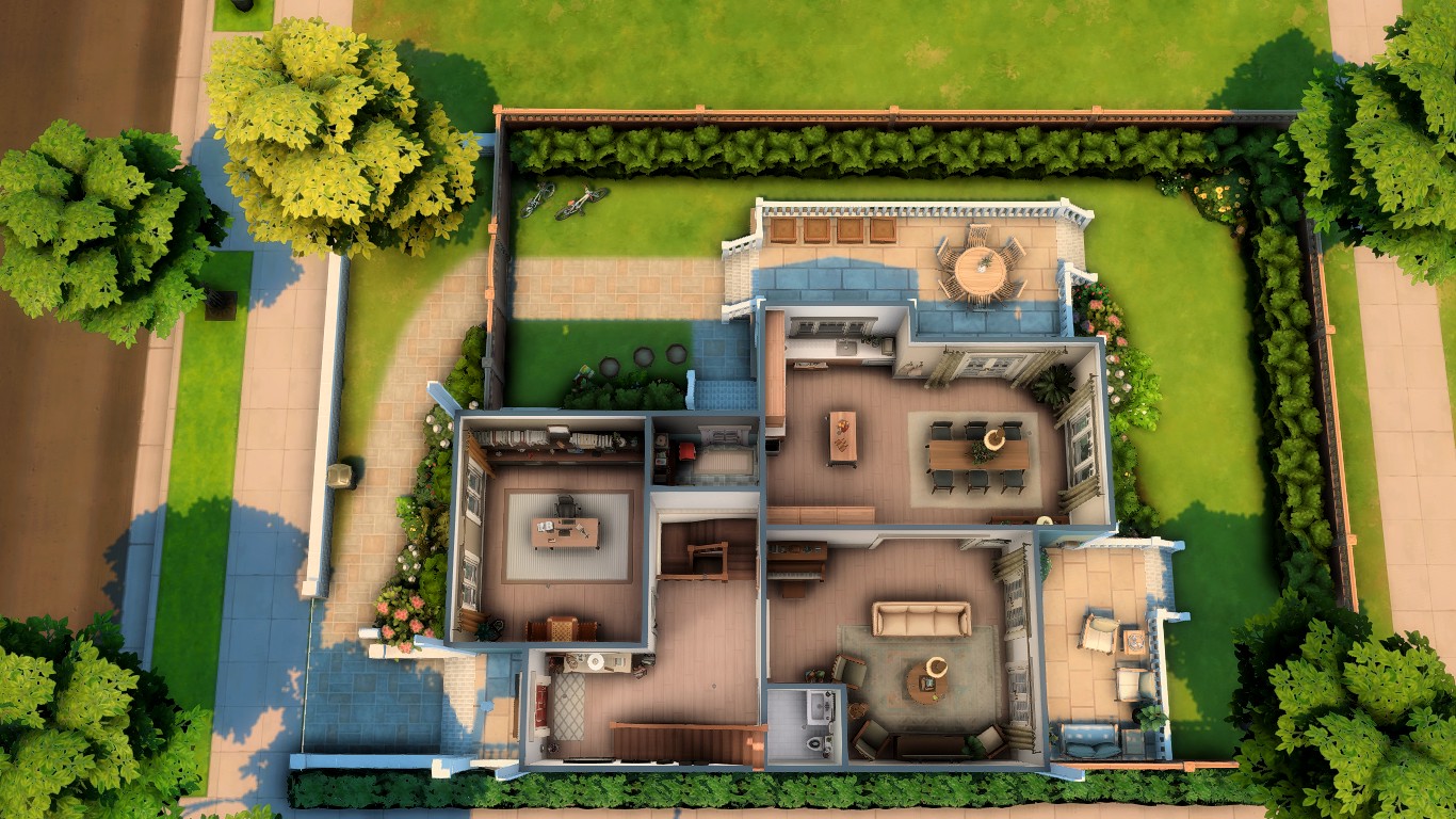 Suburban family home - The Sims 4 Rooms / Lots - CurseForge