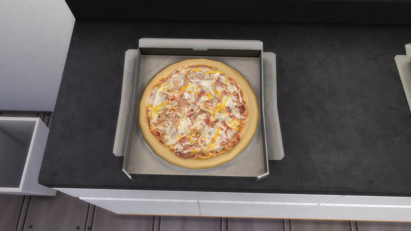 My Pizza 🍕 retexture (basegame) - The Sims 4 Mods - CurseForge