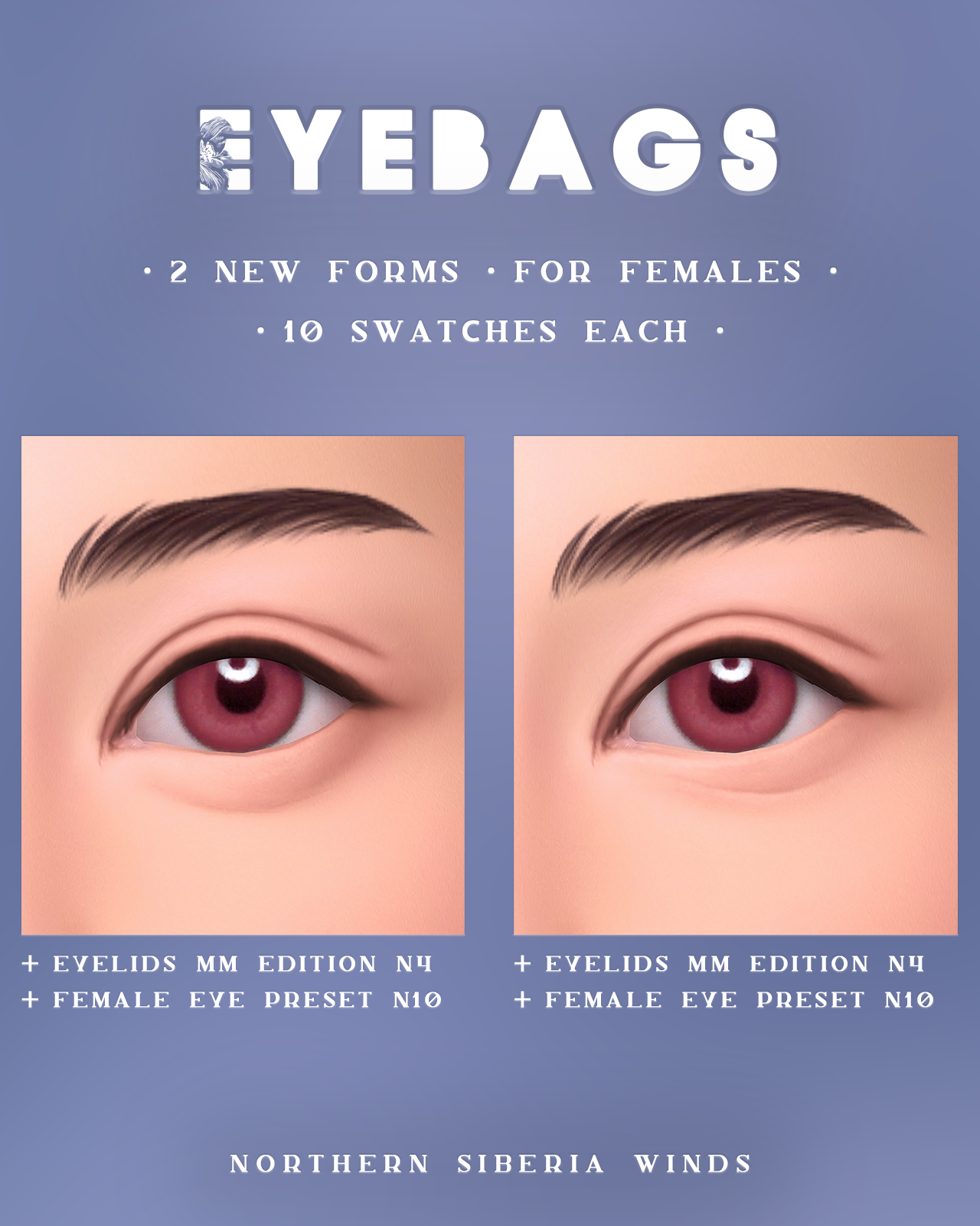 Maxis Match Eyebags N1 and N2 - The Sims 4 Create a Sim - CurseForge