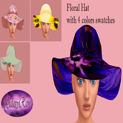 Floral Hat - Gallery - The Sims 4 Create a Sim - CurseForge