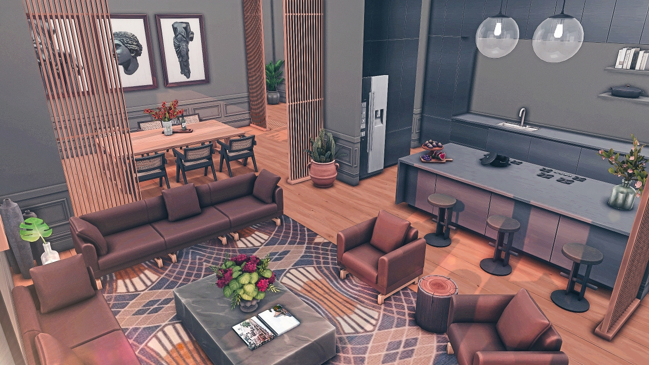 Chefs Apartment - The Sims 4 Rooms / Lots - CurseForge