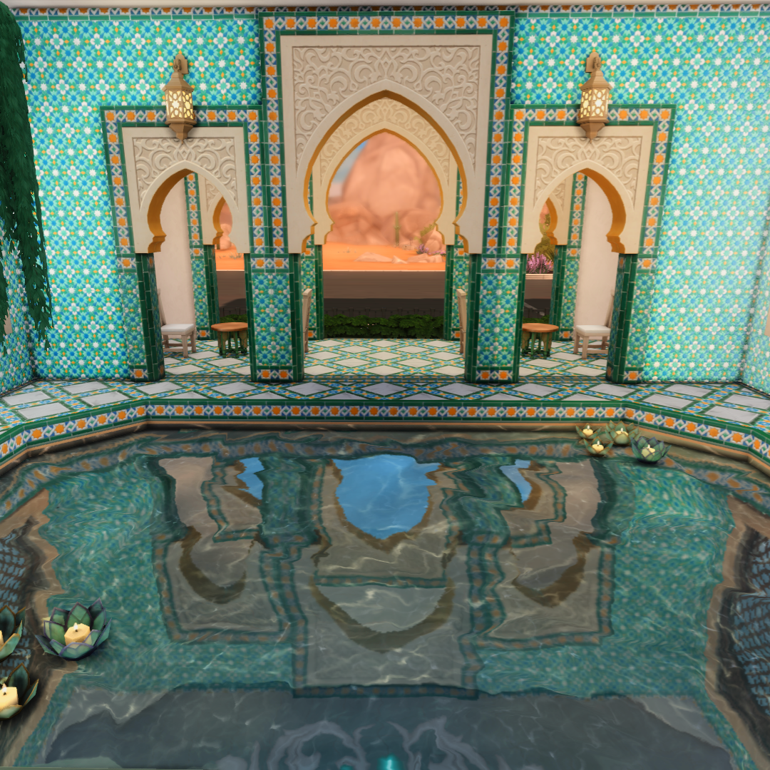 Moroccan Bathhouse | Oasis Springs Spa | Courtyard Oasis Kit - Gallery ...