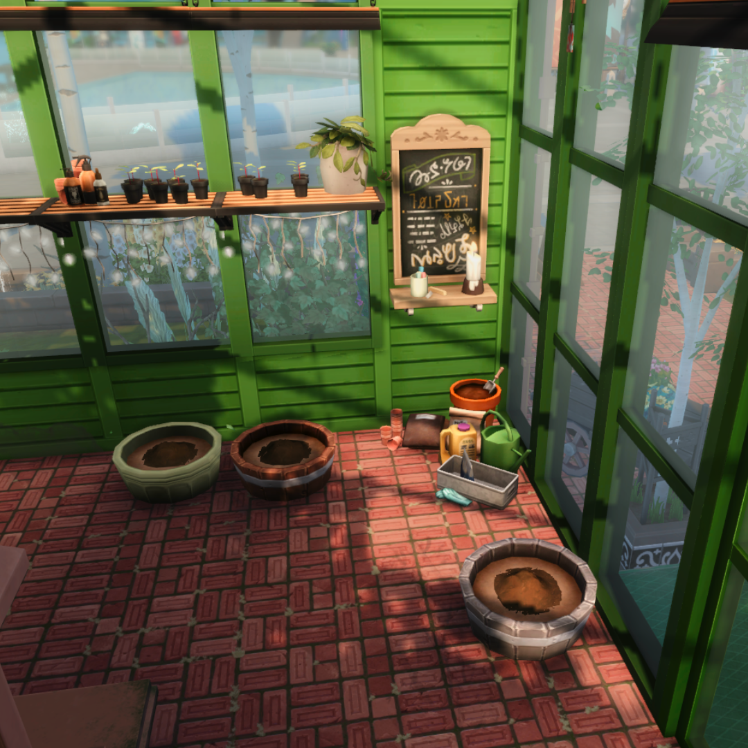 Cherry Greenhouse in Windenburg - The Sims 4 Rooms / Lots - CurseForge