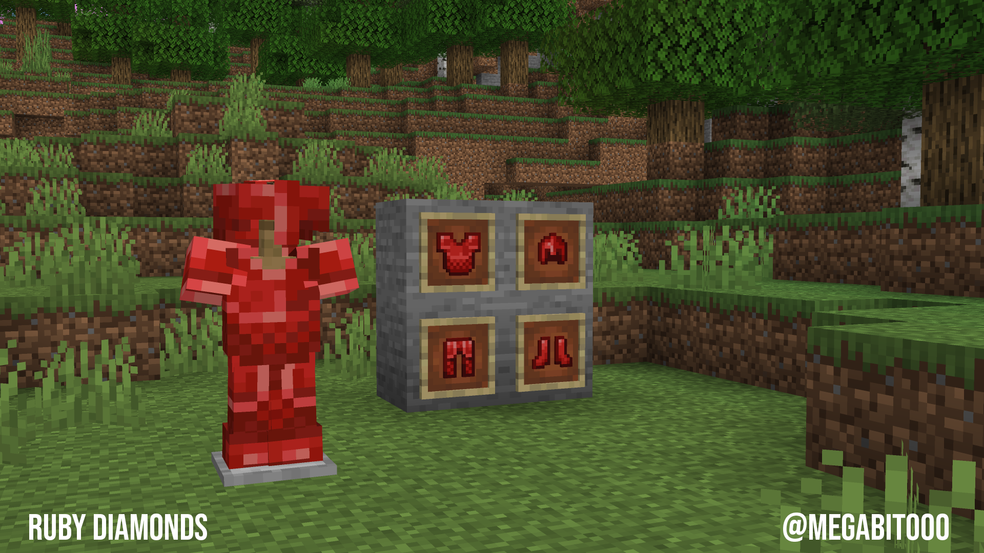 Minecraft Ruby Wallpaper