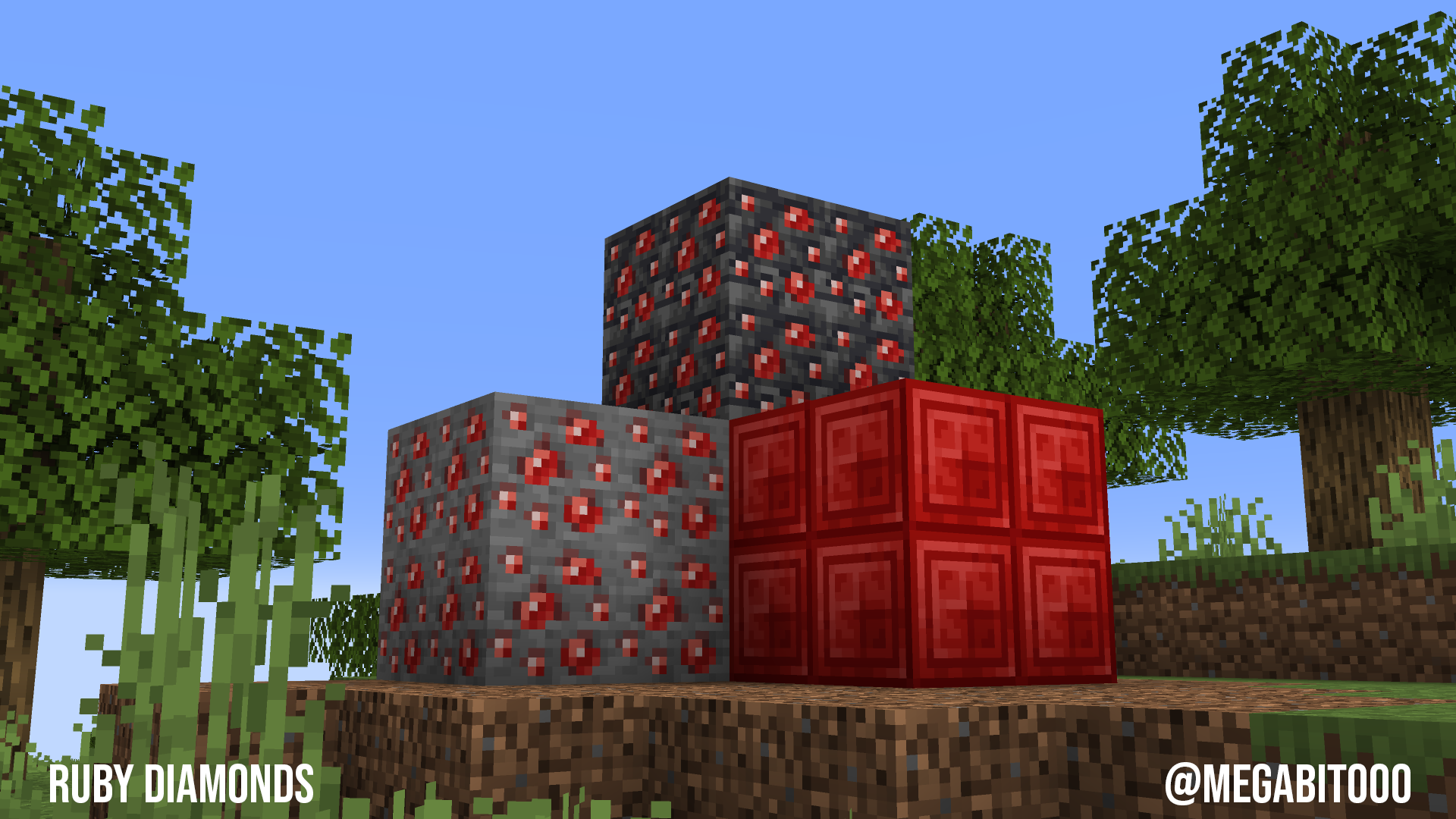 Ruby Diamonds - Screenshots - Minecraft Resource Packs - CurseForge
