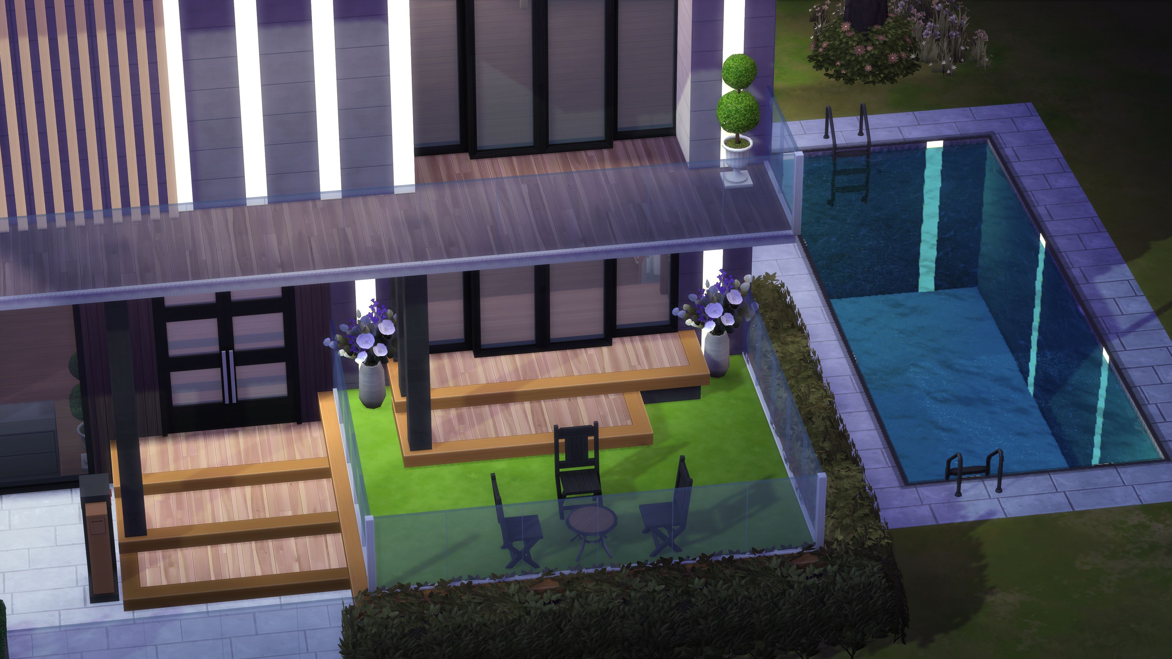 Intimate Modern House - The Sims 4 Rooms / Lots - CurseForge