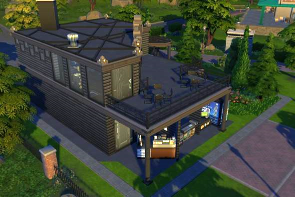 Copperdale Cinema - The Sims 4 Rooms / Lots - CurseForge