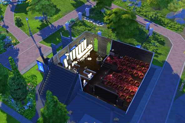Copperdale Cinema - The Sims 4 Rooms / Lots - CurseForge