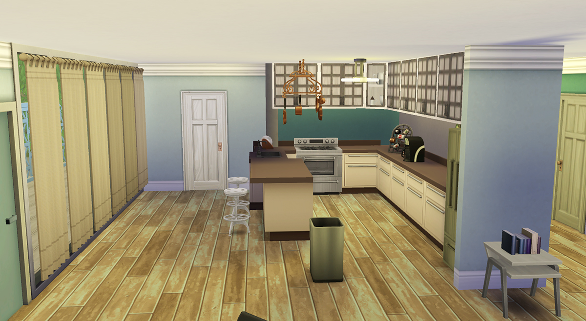 Dexter's Apartment as a House - No CC - Packs Required - The Sims 4 ...
