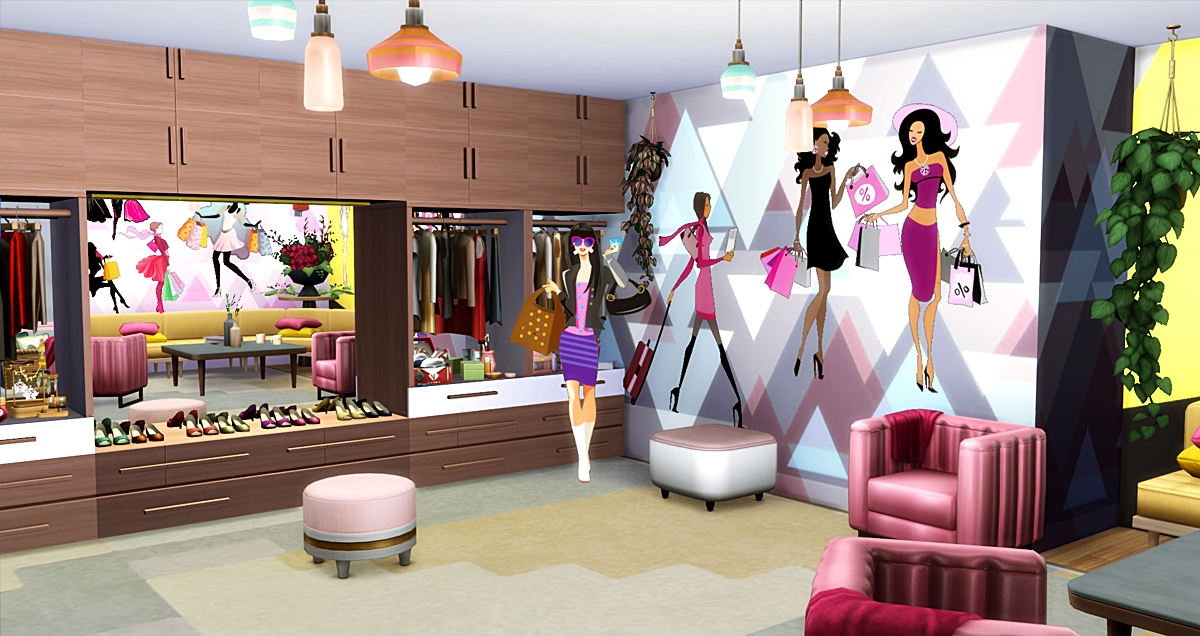 Little Trendy Wardrobe - The Sims 4 Build / Buy - CurseForge