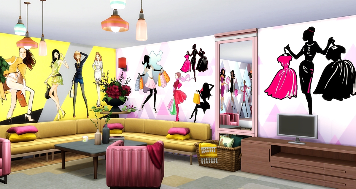 Little Trendy Wardrobe - The Sims 4 Build / Buy - CurseForge