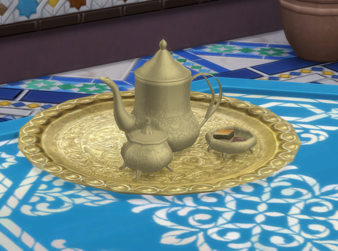 Moroccan Tea Set - The Sims 4 Mods - CurseForge