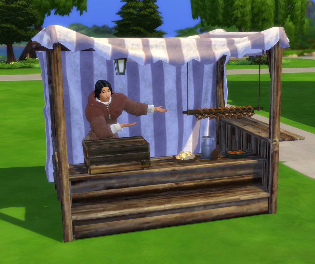 Medieval Seasons seasonal stalls - Non Default version only - The Sims ...