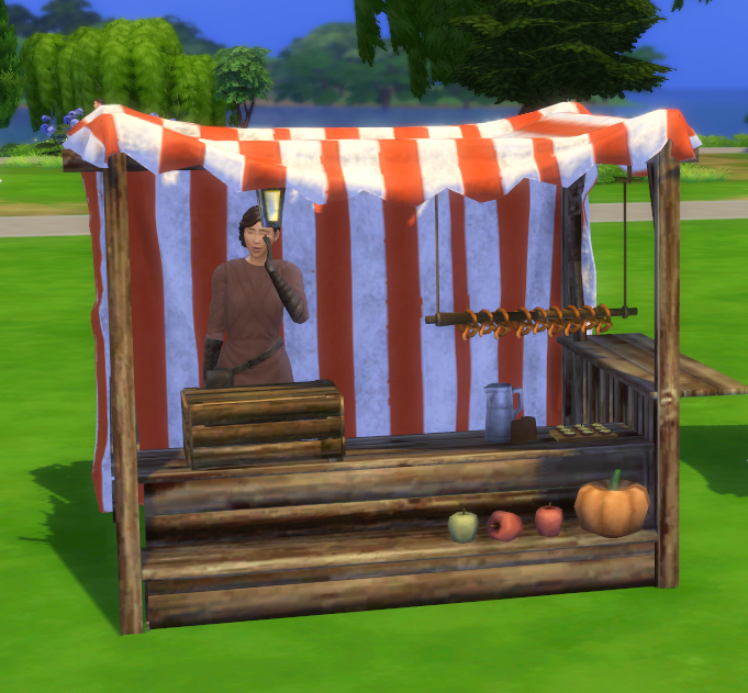 Medieval Seasons seasonal stalls - Non Default version only - The Sims ...