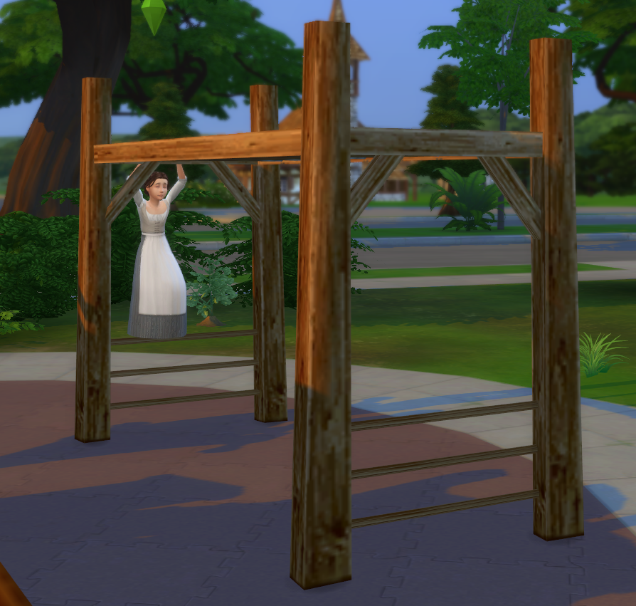Rustic Monkey Bars - The Sims 4 Build / Buy - CurseForge