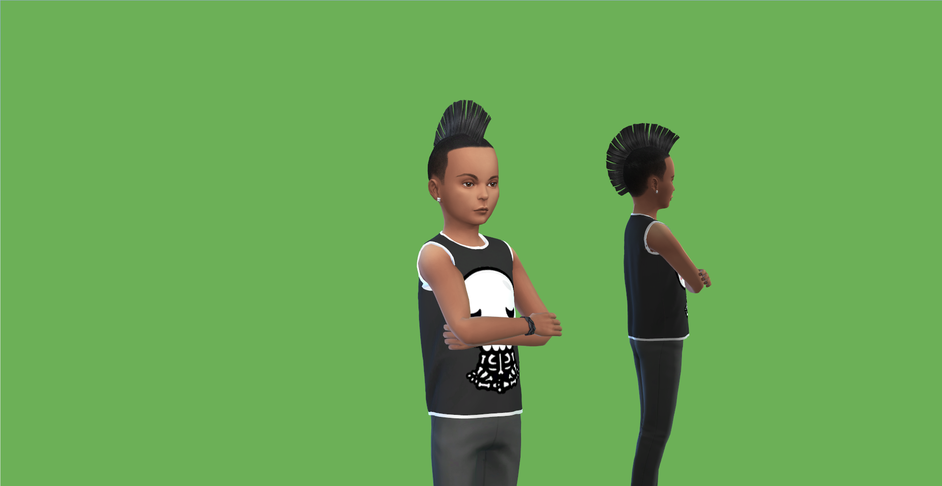 FatalRoseCreations Child's MoHawk - Gallery - The Sims 4 Create a Sim ...